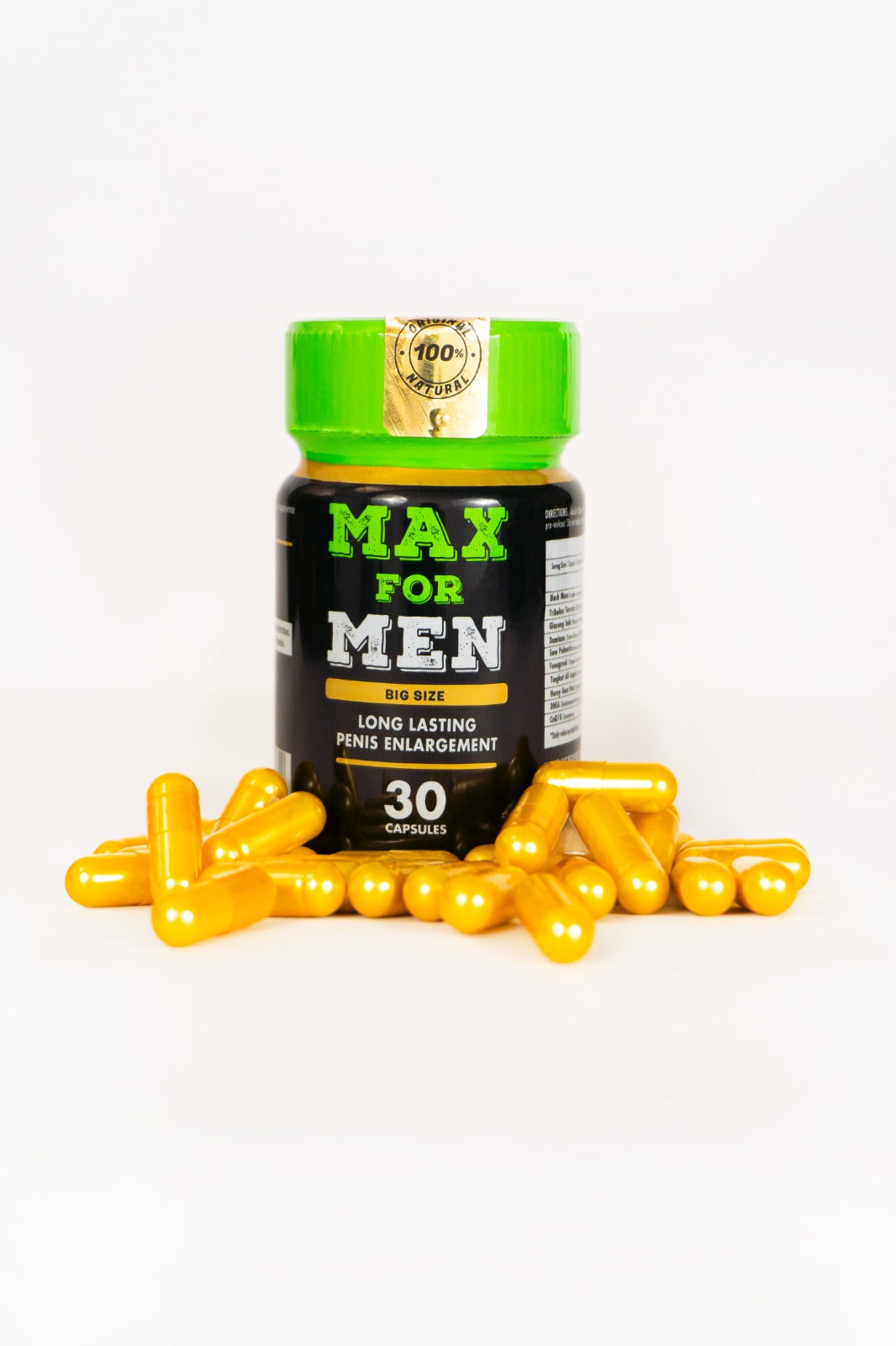 Max For Men™ - Potencia Masculina para Convertirte en un Potro (30 CÁP ...